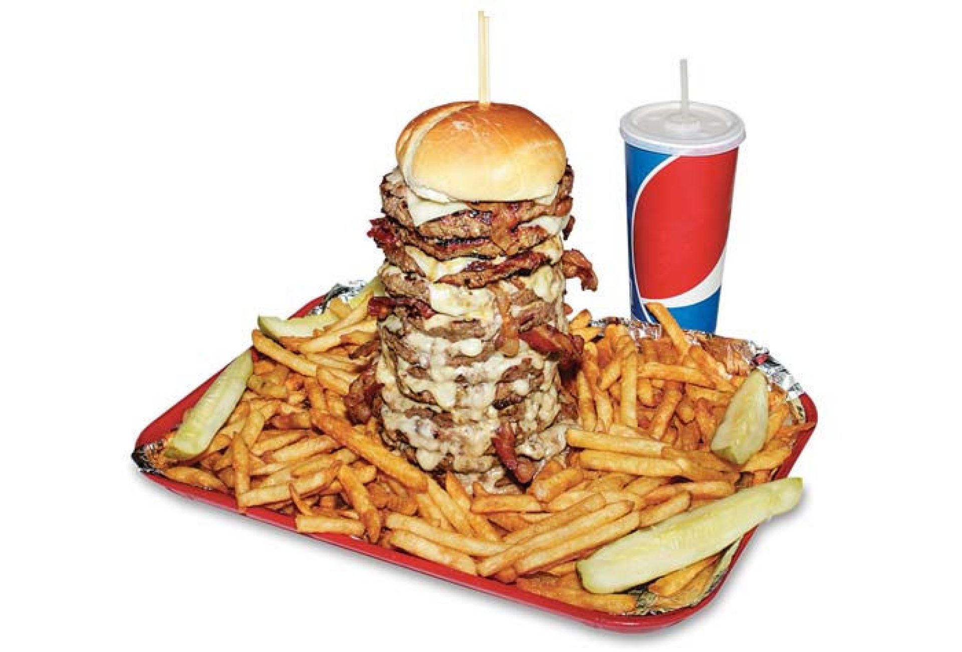 Behold the Eagle’s Challenge Burger