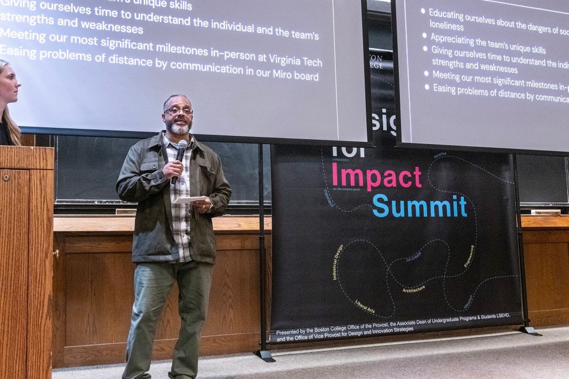 Design for Impact Summit at Boston College