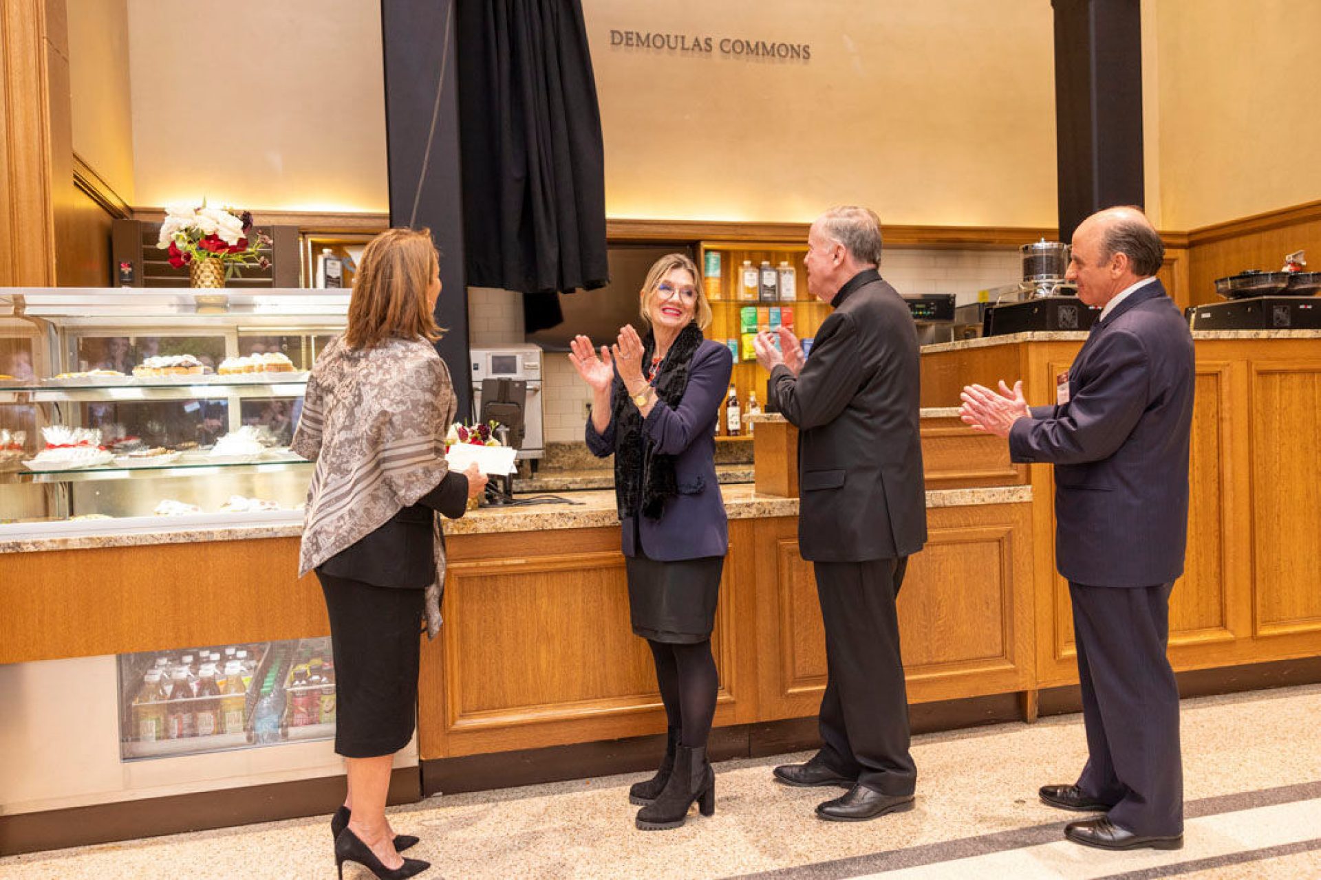 BC dedicates Demoulas Commons