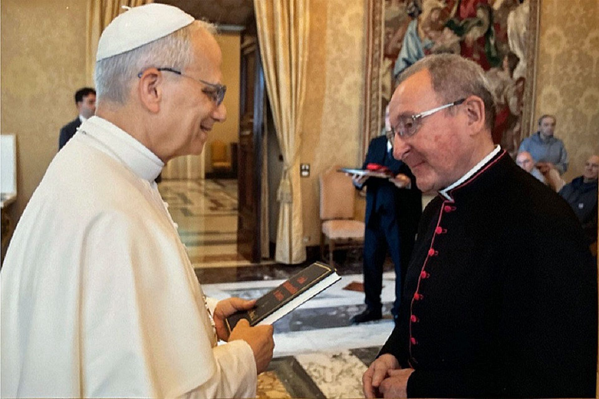 Pope Leo Receives Book by BC Professor